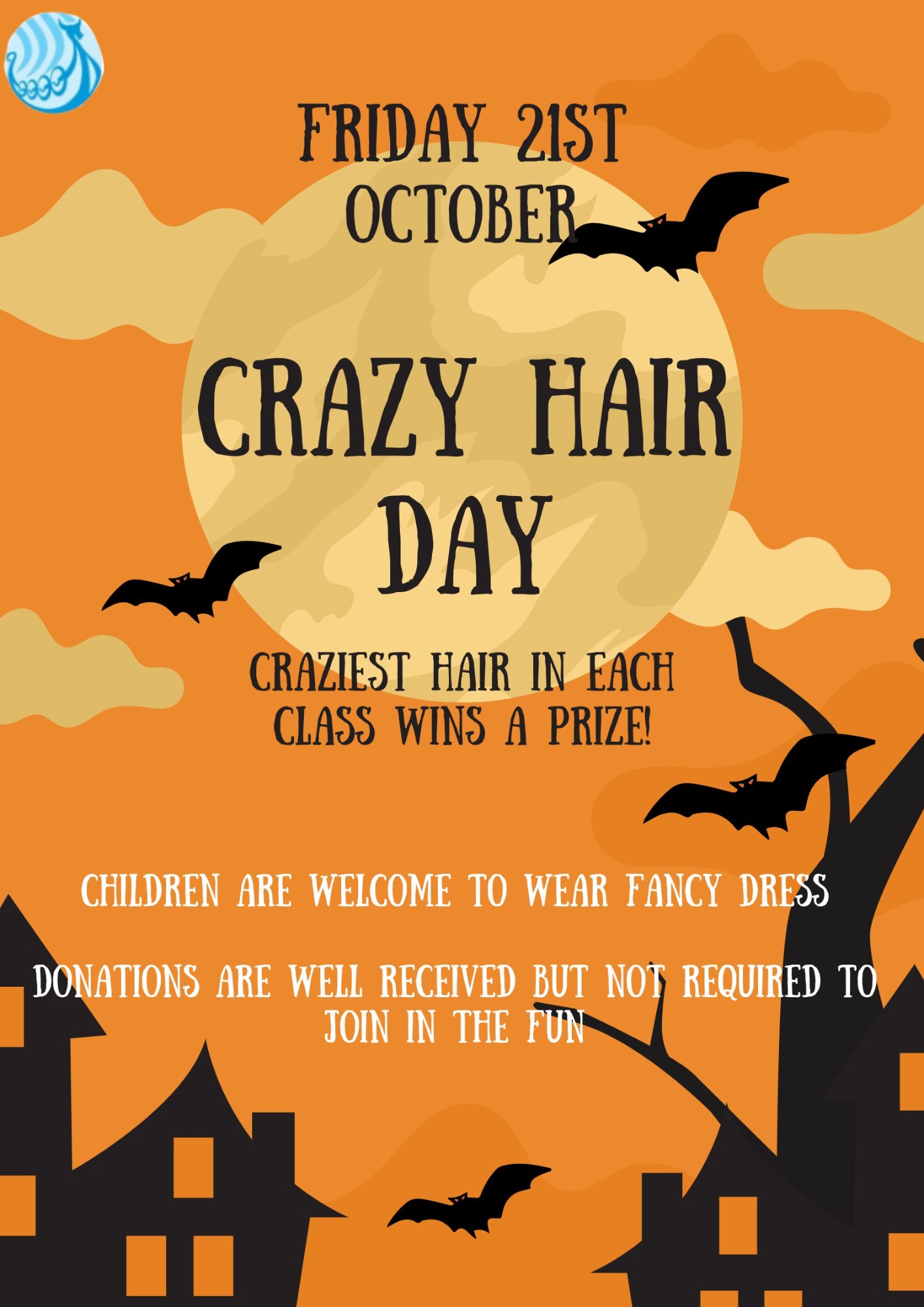 Crazy Hair Day Poster