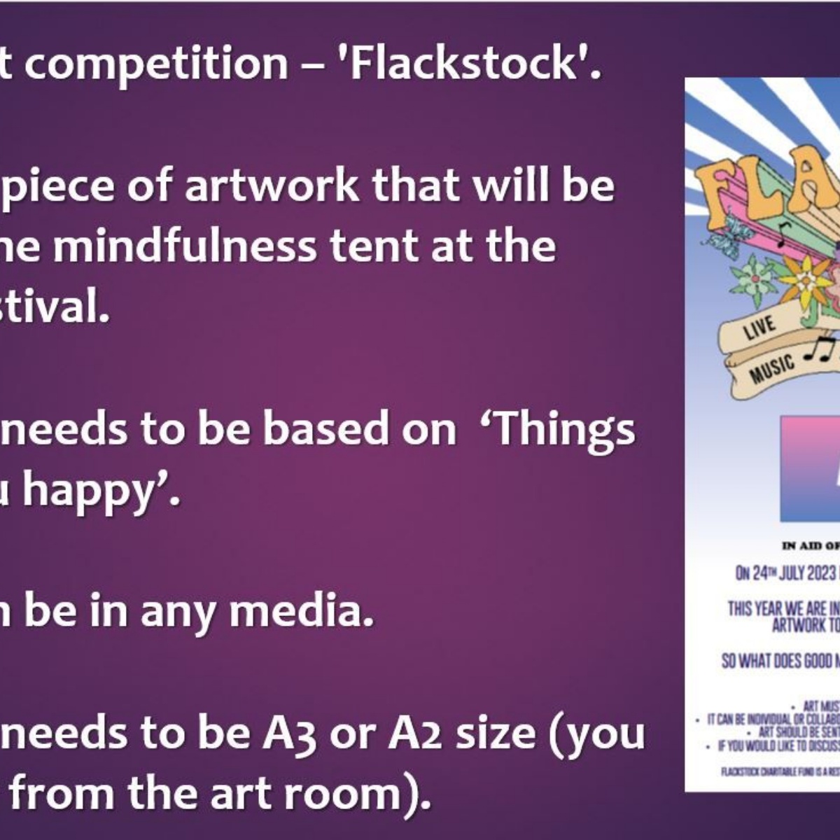 Ramsgate Arts Primary School - Flackstock!