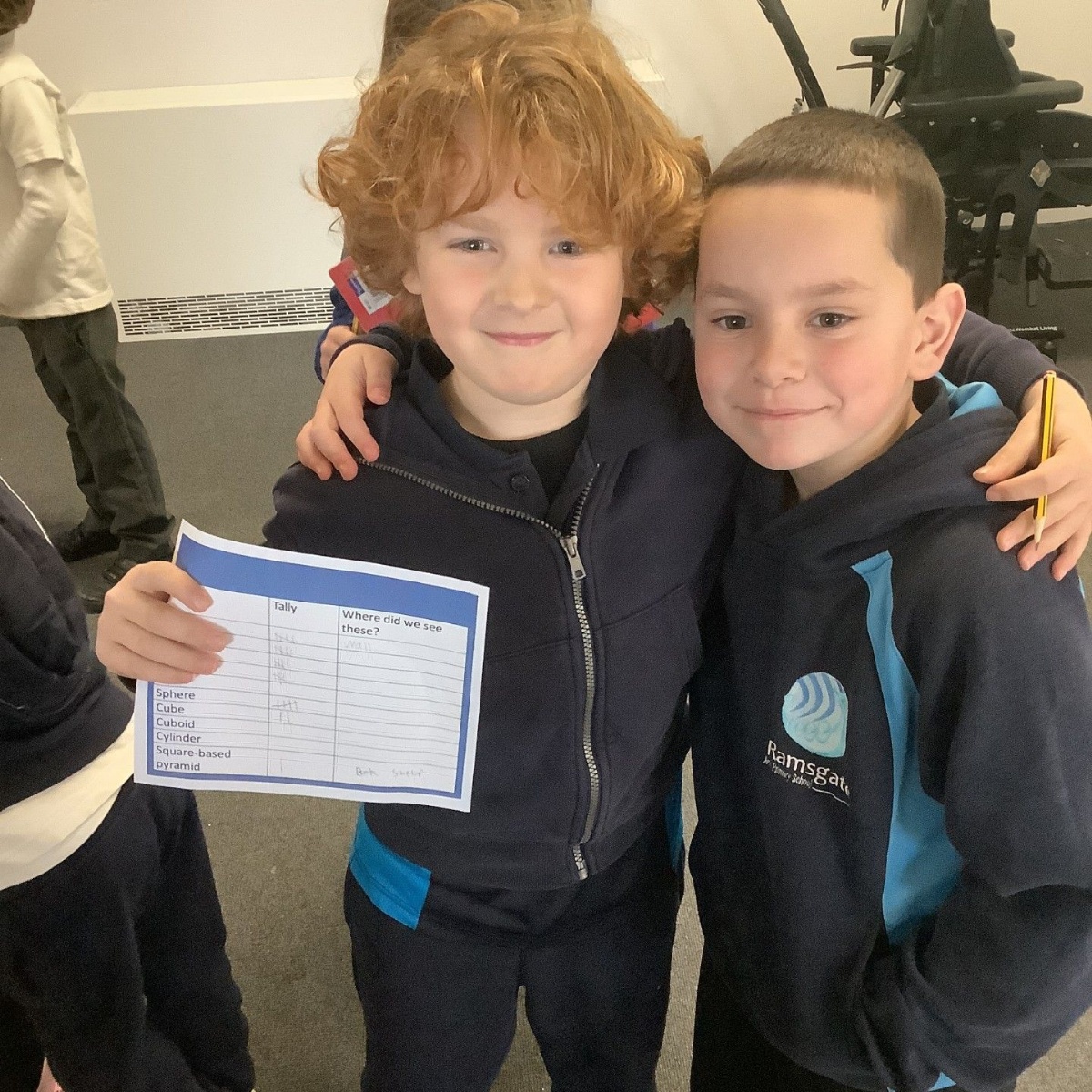 Ramsgate Arts Primary School - We're going on a shape hunt....