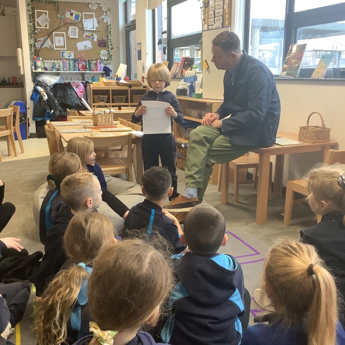 Ramsgate Arts Primary School - Letter writing to 'Dr Budge'